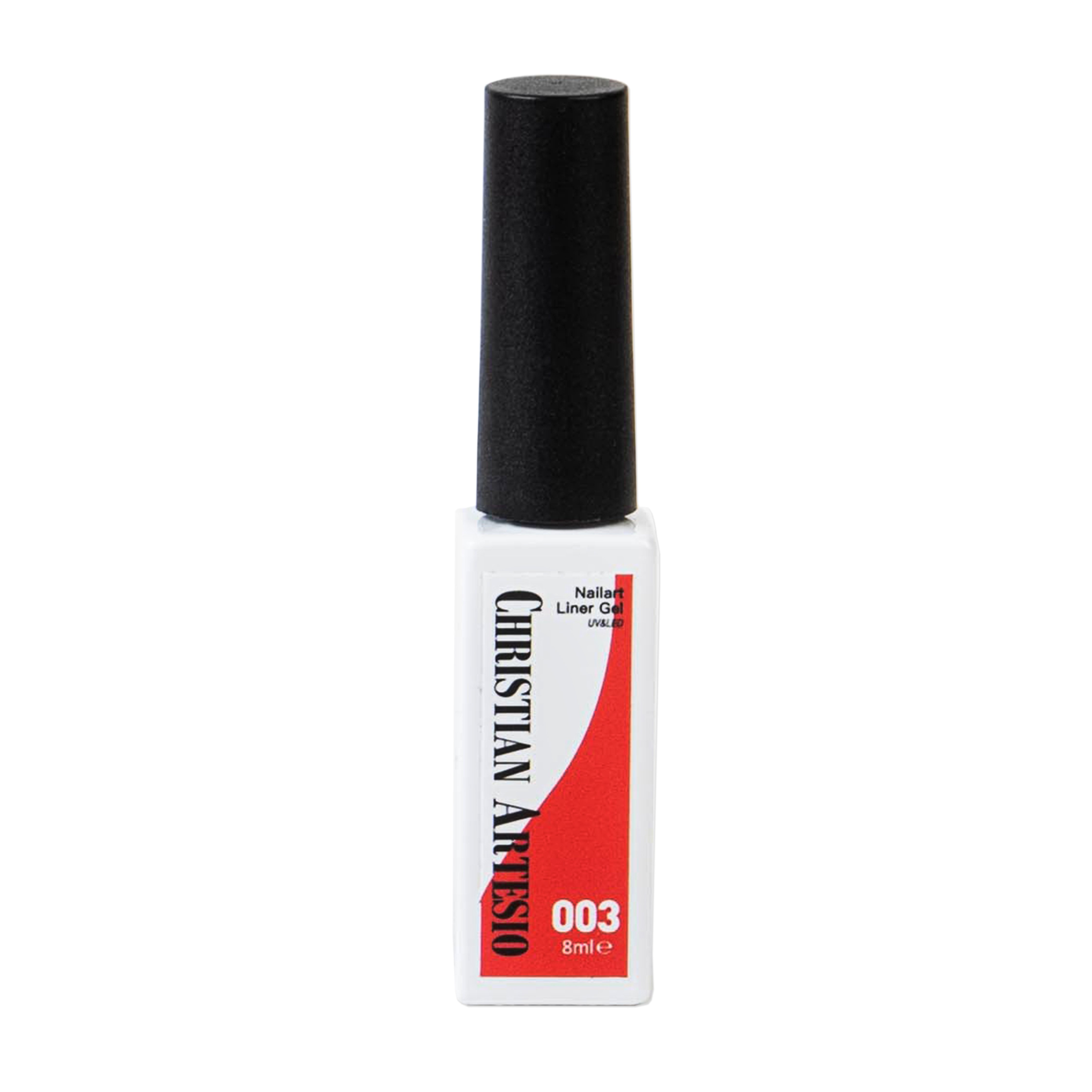 UV & LED Shellac Fineliner Nr. 003 Rot, 8ml | Christian Artesio